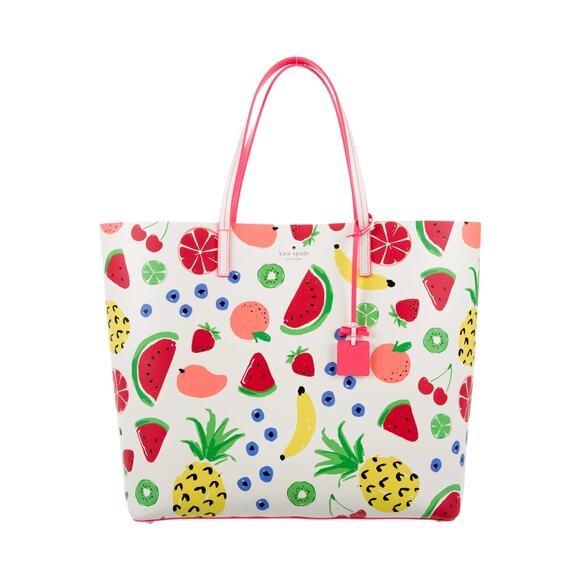 kate spade | Bags | Kate Spade Len Tote How Refreshing Fruit Medley ...